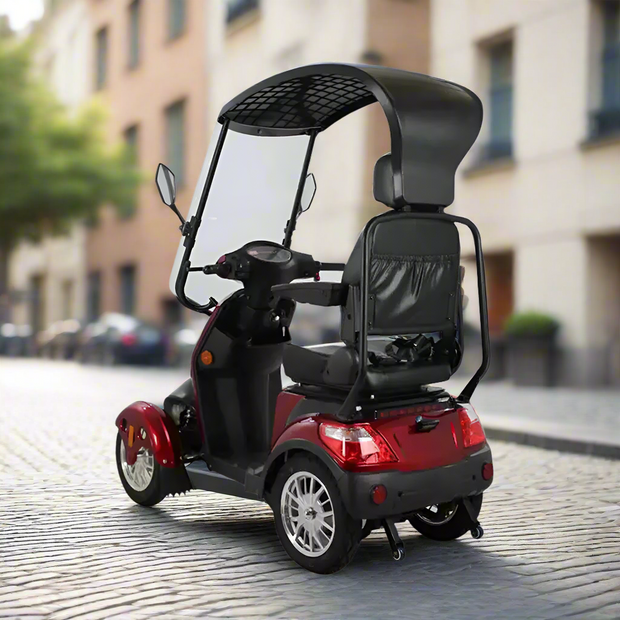 Eeeza Shield Mobility Scooter – 500W 60V20Ah with Canopy & Windshield ...